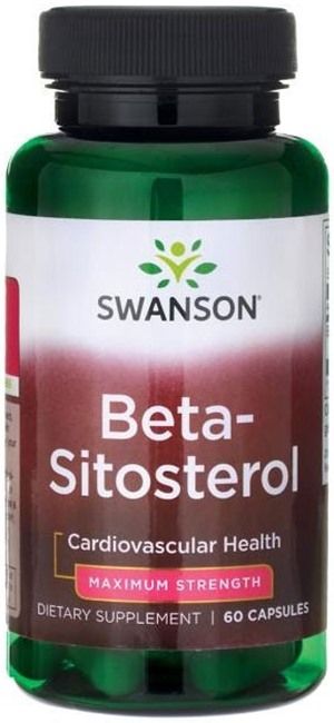 Beta-Sitosterol, 60 капсули, Swanson | Ozone.bg
