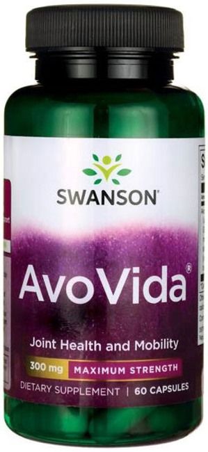 AvoVida, 300 mg, 60 капсули, Swanson | Ozone.bg