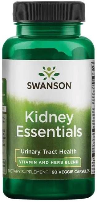 Kidney Essentials, 60 растителни капсули, Swanson | Ozone.bg