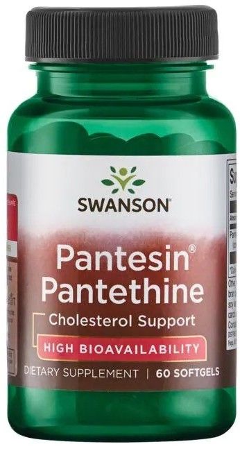 Pantesin Pantethine, 300 mg, 60 капсули, Swanson | Ozone.bg