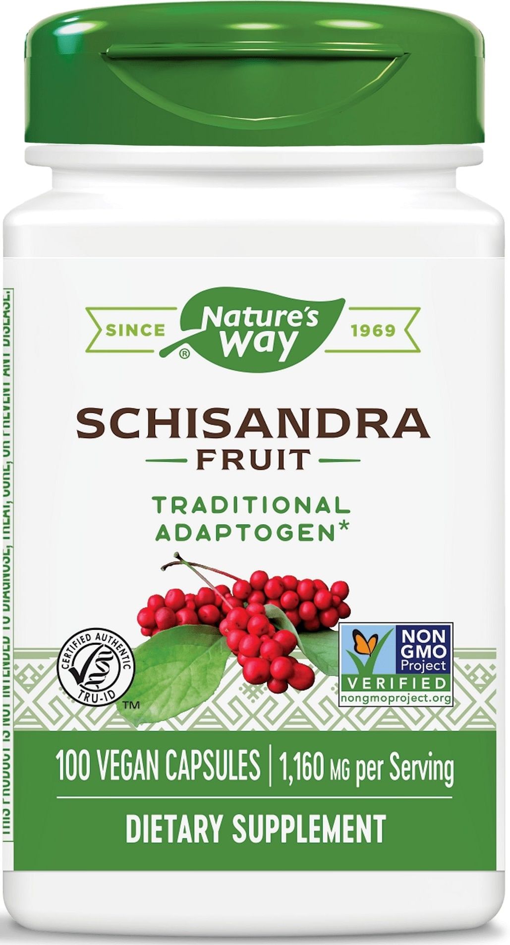 Shisandra, 580 mg, 100 капсули, Nature's Way | Ozone.bg