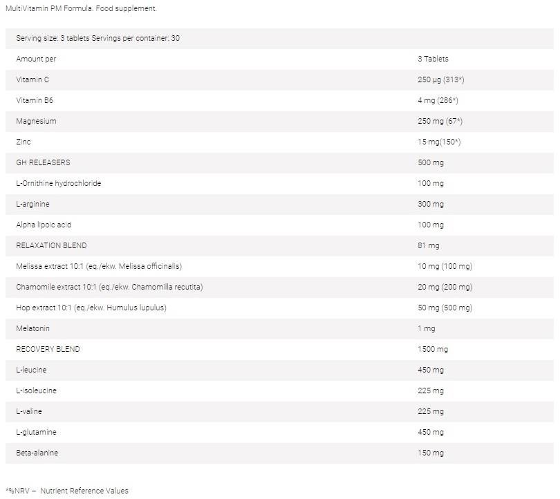Multivitamin AM & PM Formula, 2 x 90 таблетки, FA Nutrition | Ozone.bg