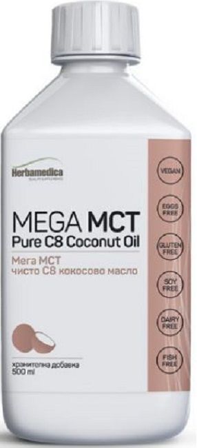 Mega MCT, 500 ml, Herbamedica | Ozone.bg