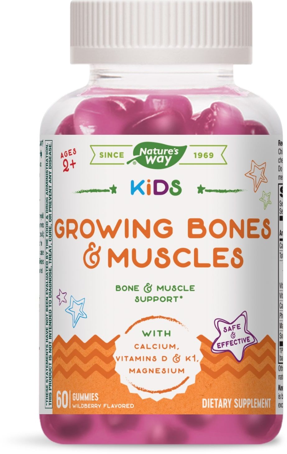 Kids Growing Bones and Muscles, 60 таблетки, Nature's Way | Ozone.bg