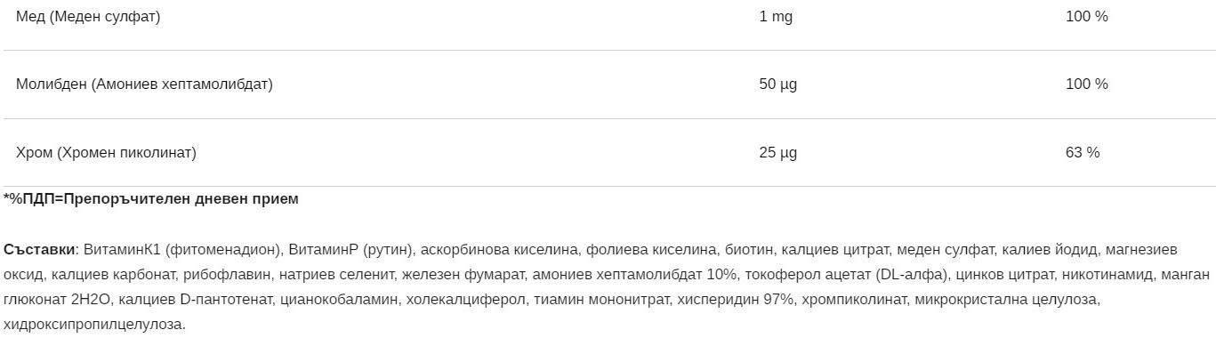 Vitamam, 30 таблетки, Abo Pharma | Ozone.bg