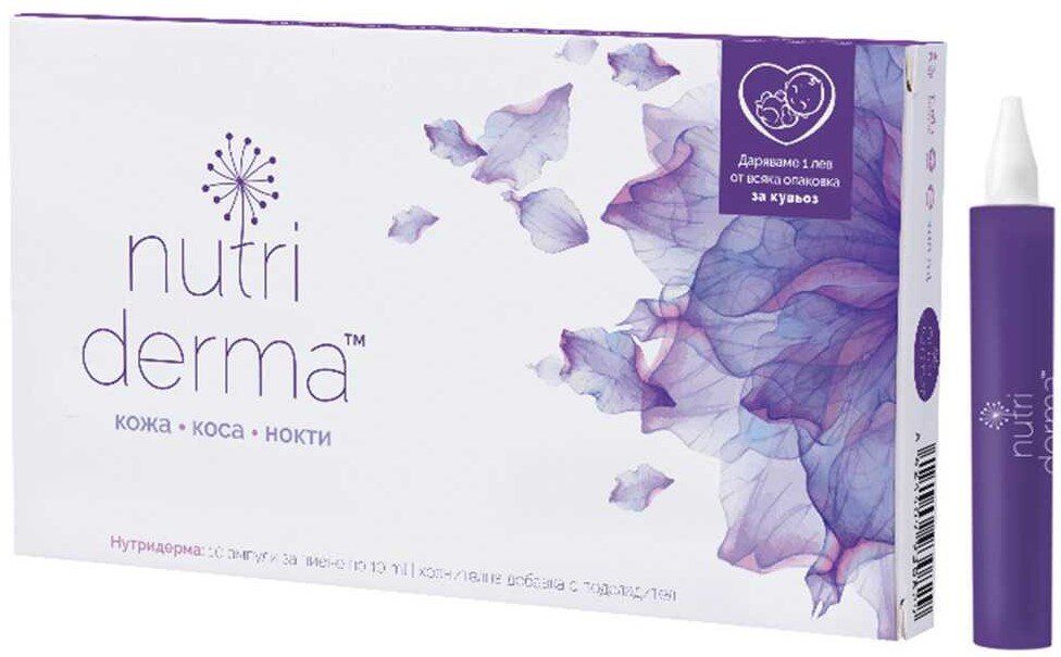 Nutriderma, 10 ампули х 10 ml, Naturpharma | Ozone.bg