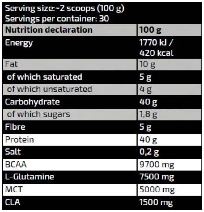 Gold Line Gold Oat Meal, Snickers, 3 kg, Kevin Levrone | Ozone.bg