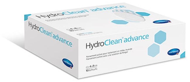 HydroClean advance Абсорбираща превръзка, 4 х 8 cm, 1 брой, Hartmann ...