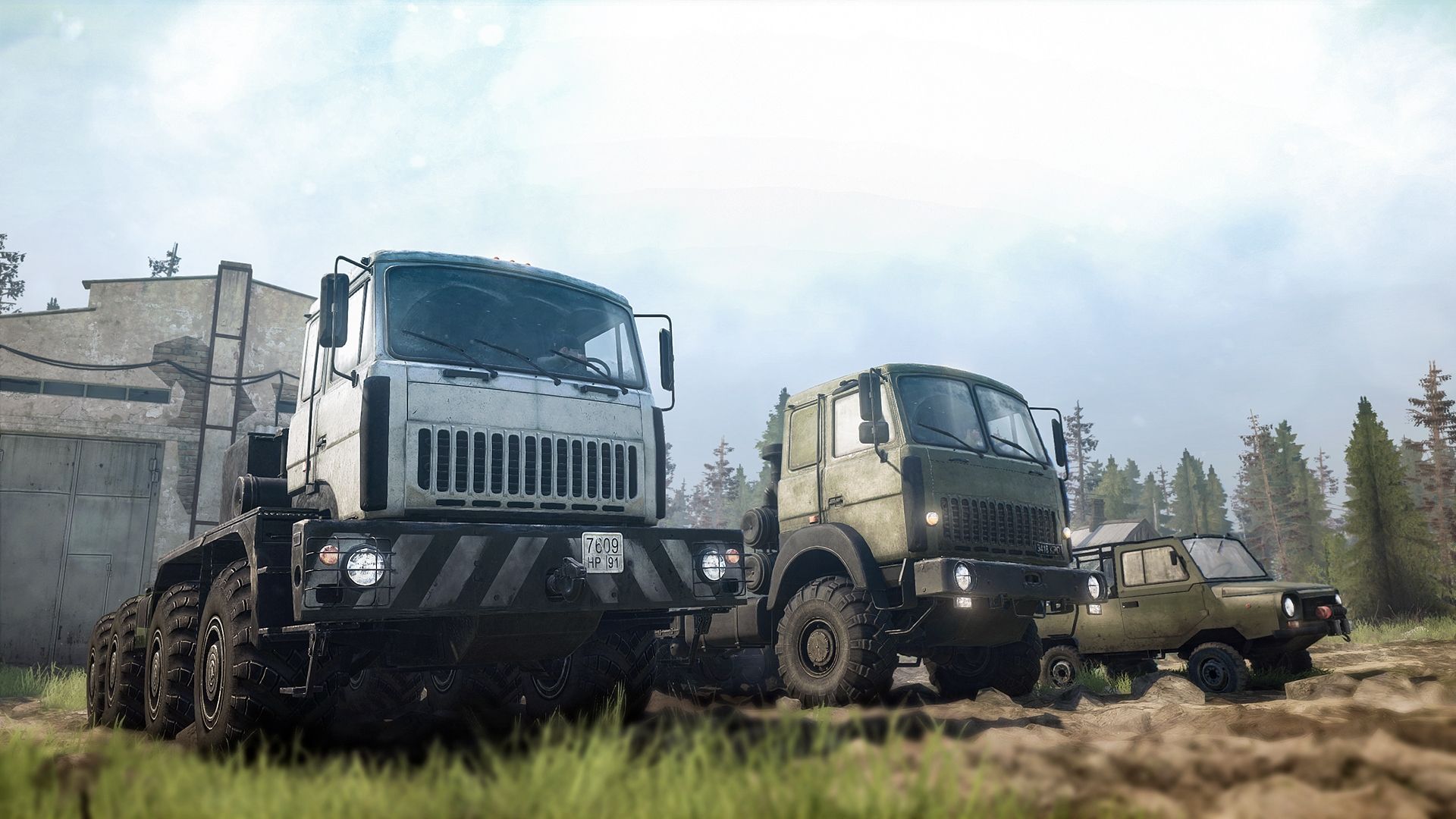 Spintires Mudrunner - American wilds Edition (PS4) | Ozone.bg