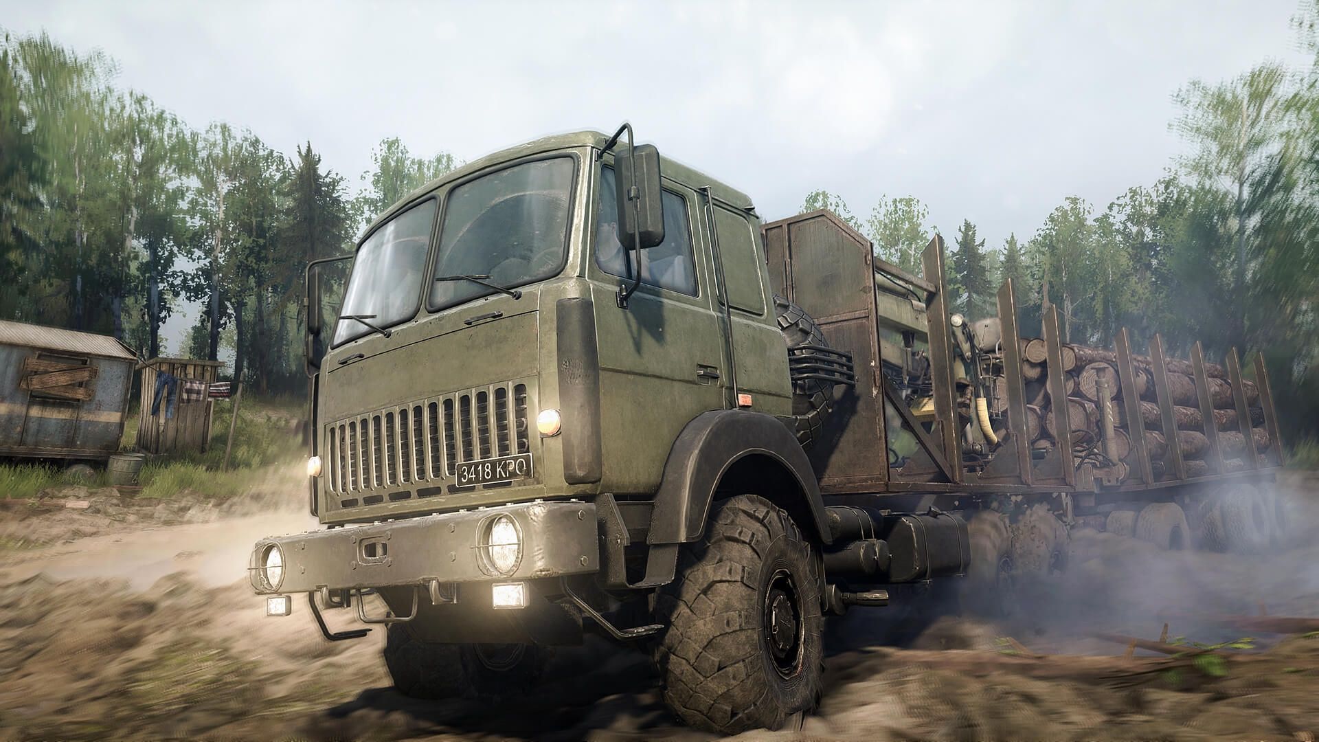 Spintires Mudrunner - American wilds Edition (PS4) | Ozone.bg