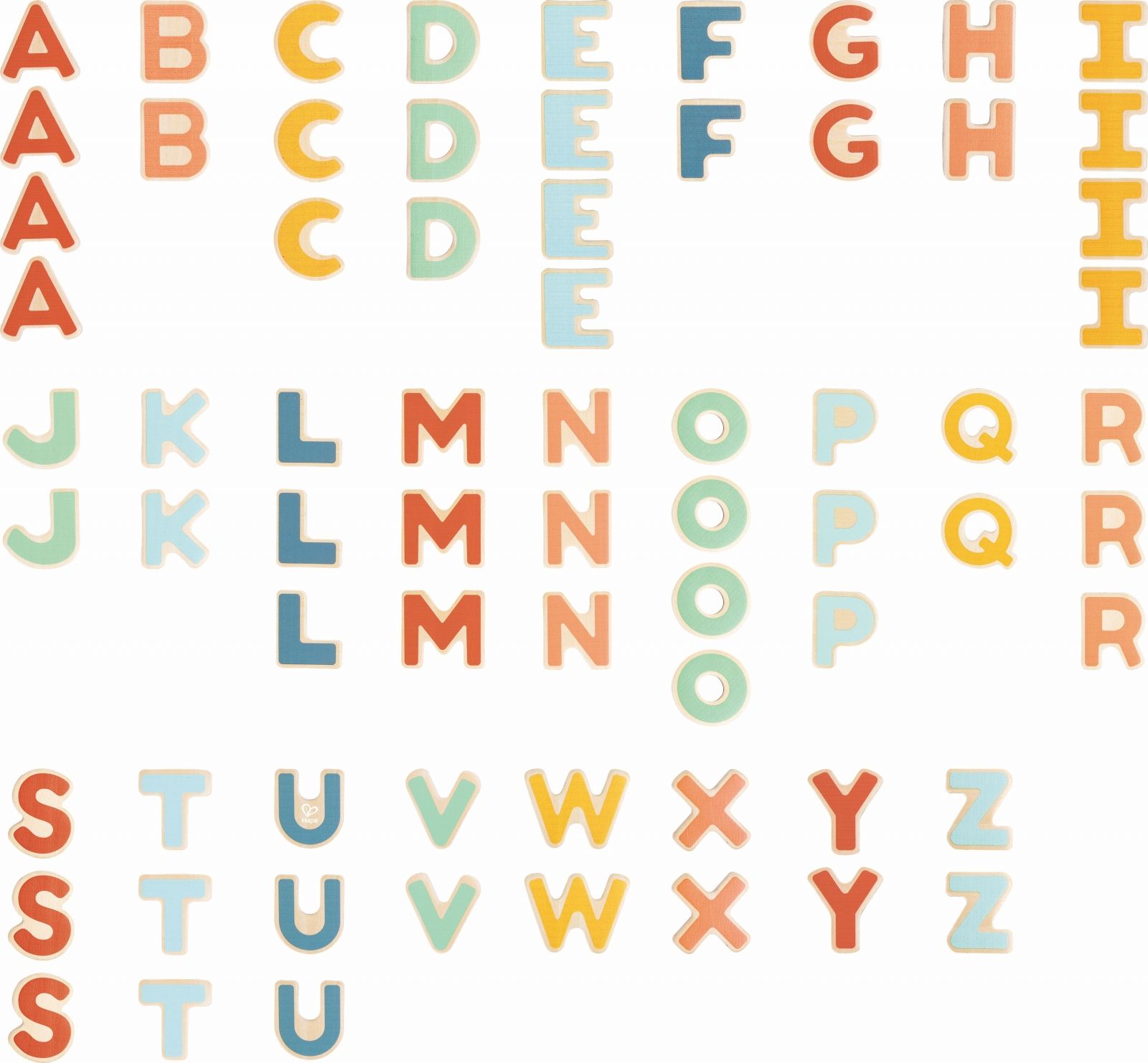 Игрален комплект Hape International Магнитни букви английски език Отлична цена Ozone Bg