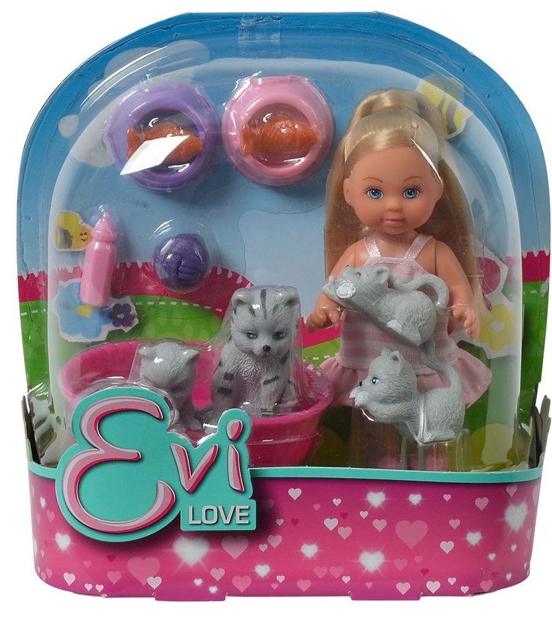 Игрален комплект Simba Toys Evi Love - Еви приятел на животните, с ...