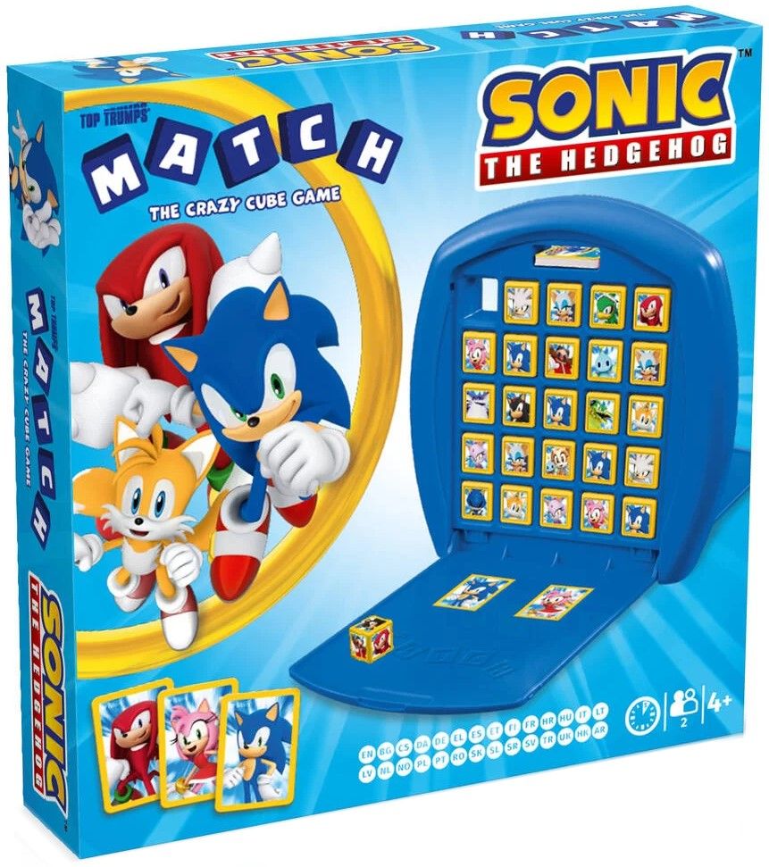 Игра с карти и кубчета Top Trumps Match - Sonic | Ozone.bg