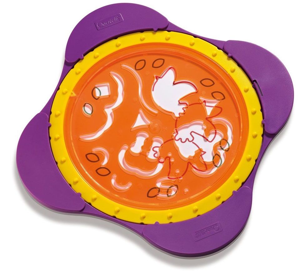 Игра със Спирограф Quercetti - Spirogiro Mandala, 20 части | Отлична ...