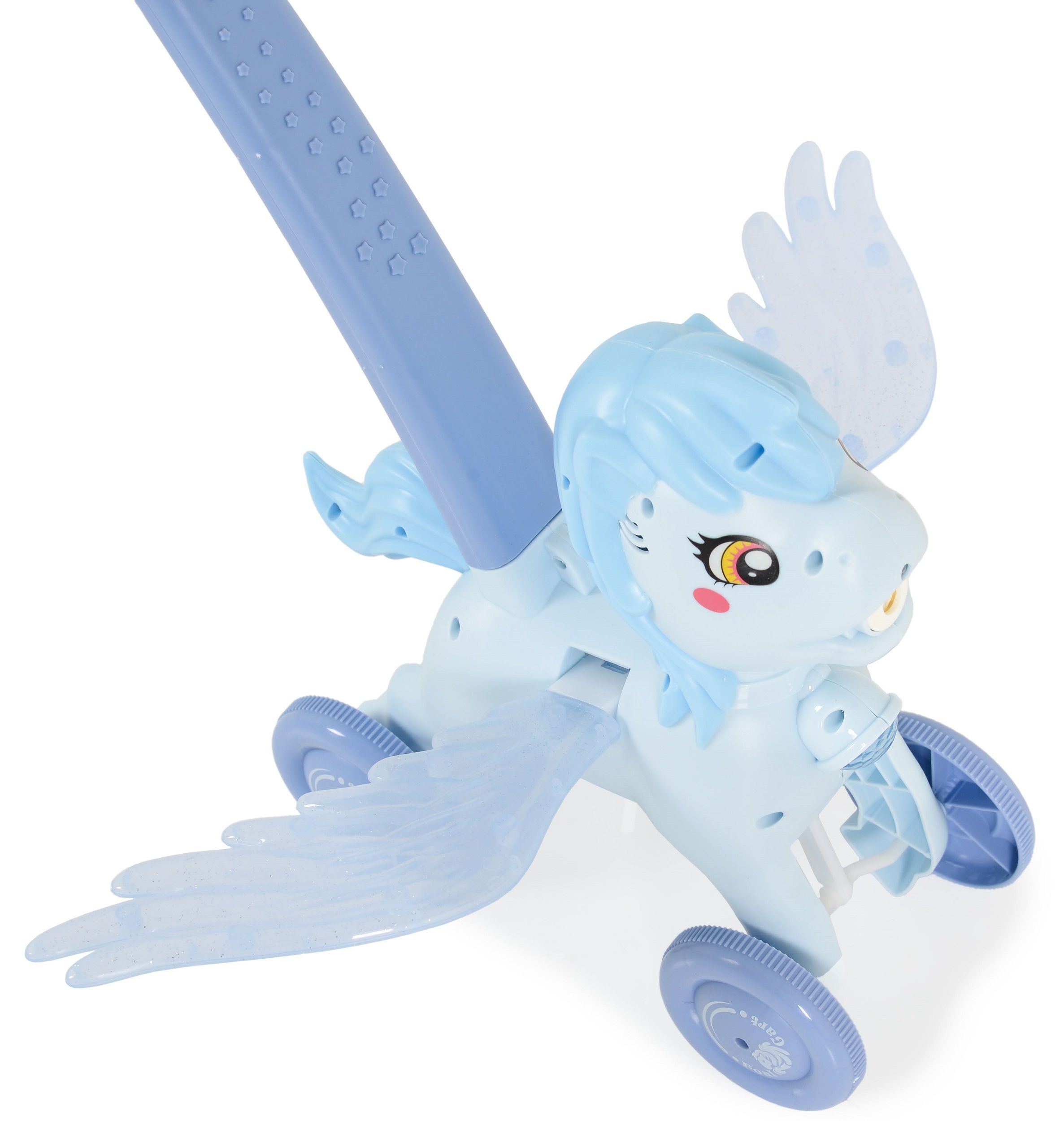 Играчка за сапунени балони Moni Toys - Пони, Blue Wings | Отлична цена ...