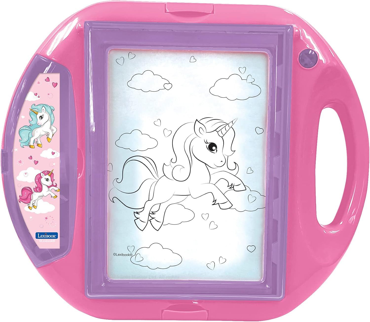 Игрален комплект Lexibook - Проектор за рисуване Lexibook Unicorn, със ...