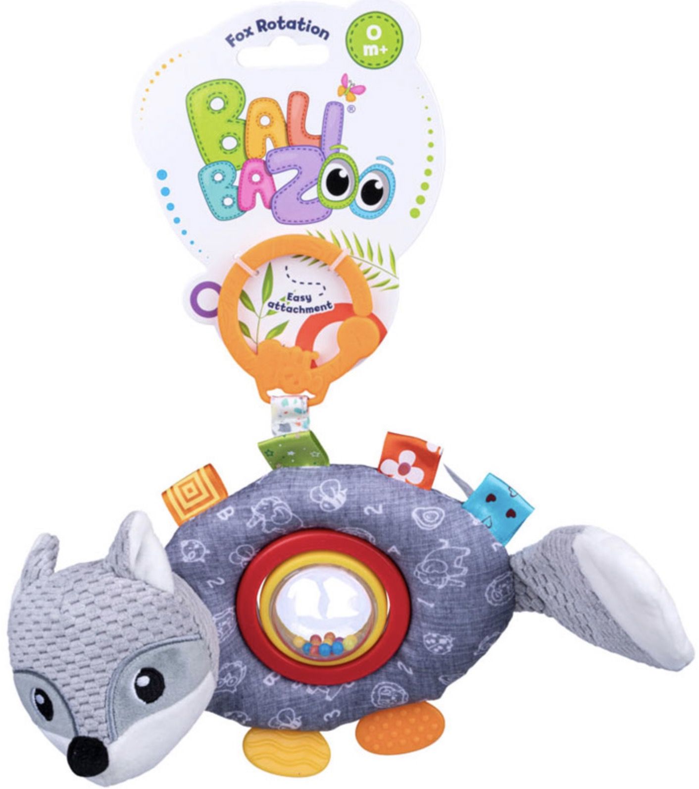 Играчка за количка Bali Bazoo - Лисичка с въртяща се сфера | Добра цена ...