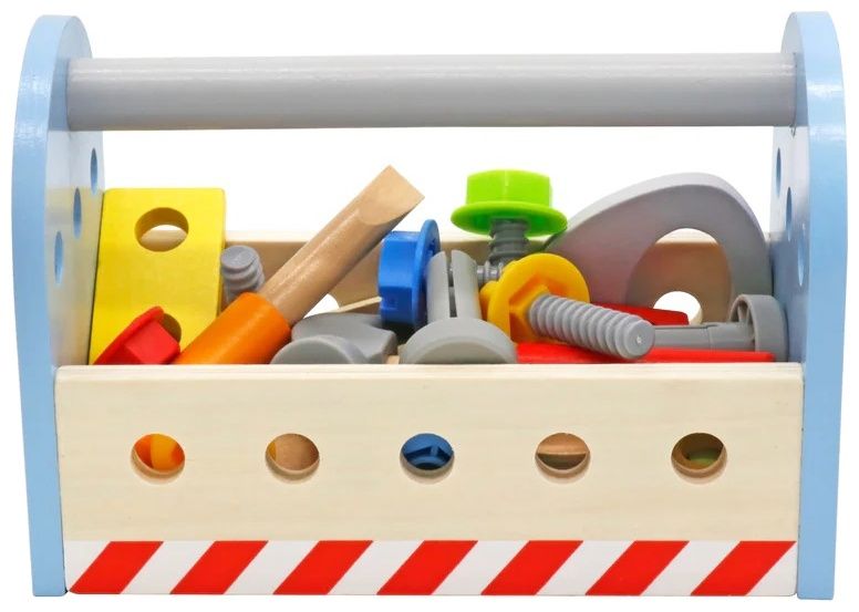 Игрален комплект Ginger Home - Дървени инструменти в кутия | Отлична ...