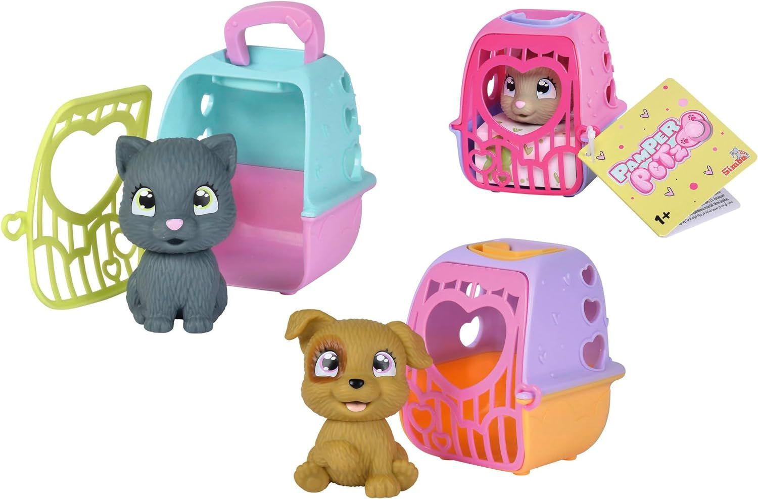 Игрален комплект Simba Тоys Pamper Petz - Мини животинче с памперс ...