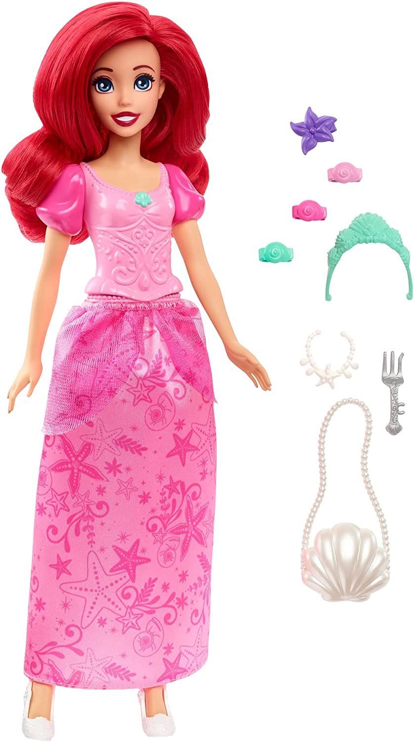 Игрален комплект Disney Princess - Кукла Ариел с аксесоари | Отлична ...