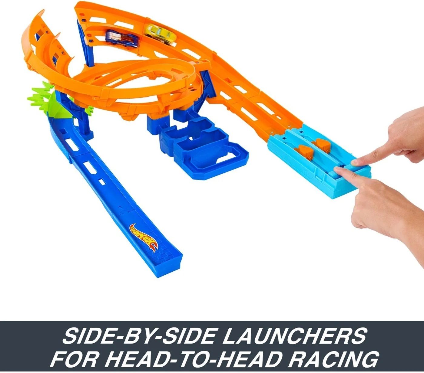 Игрален комплект Hot Wheels Action - Whip Around Raceway | Отлична цена ...