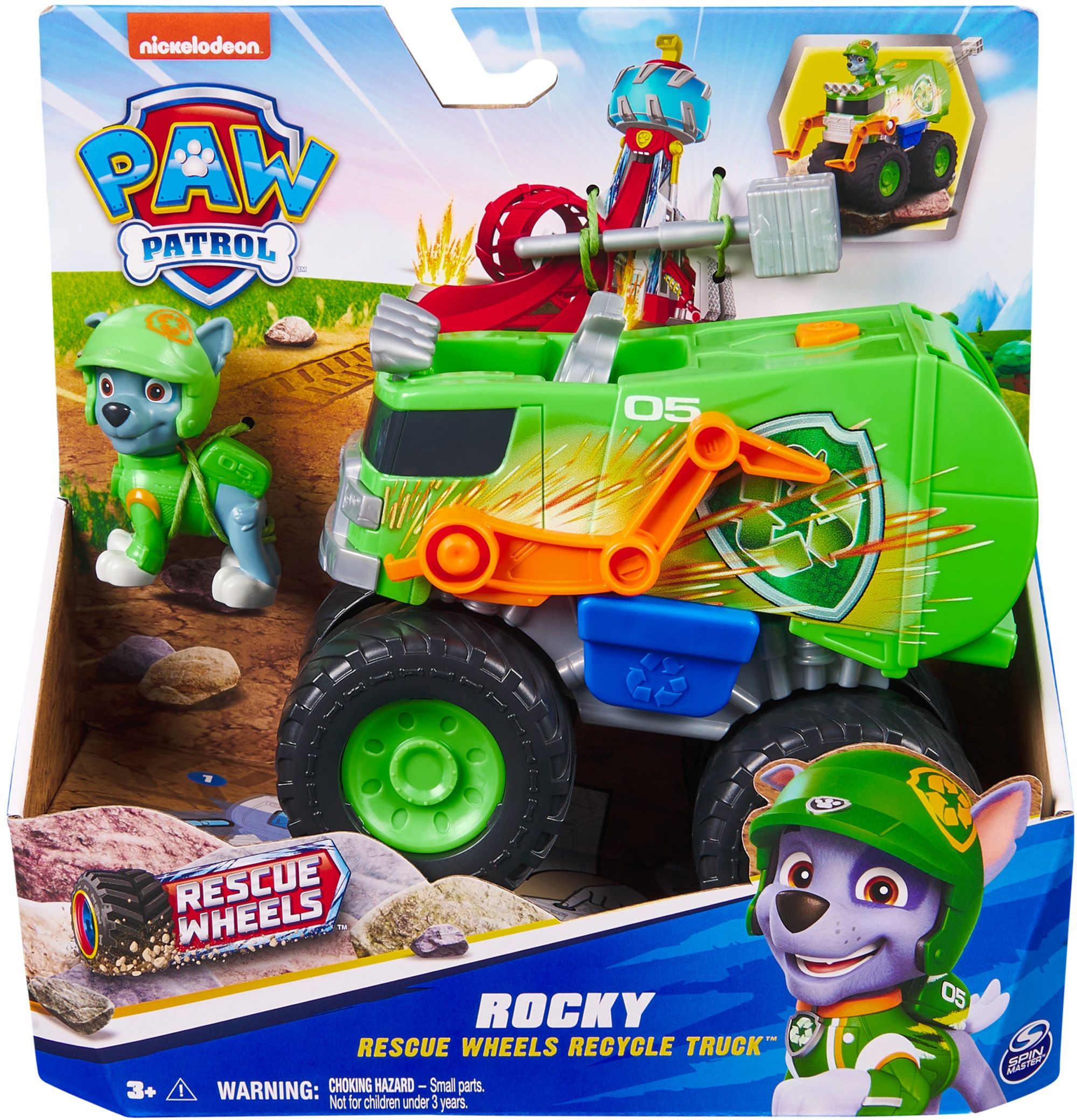 Игрален комплект Spin Master Paw Patrol Rescue Wheels - Камионът на ...
