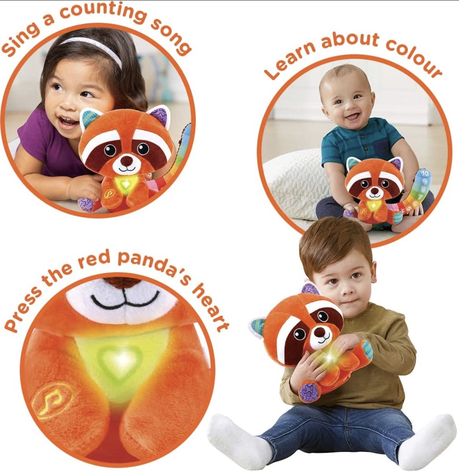 Интерактивна играчка Vtech - Червена панда | Добра цена | Ozone.bg