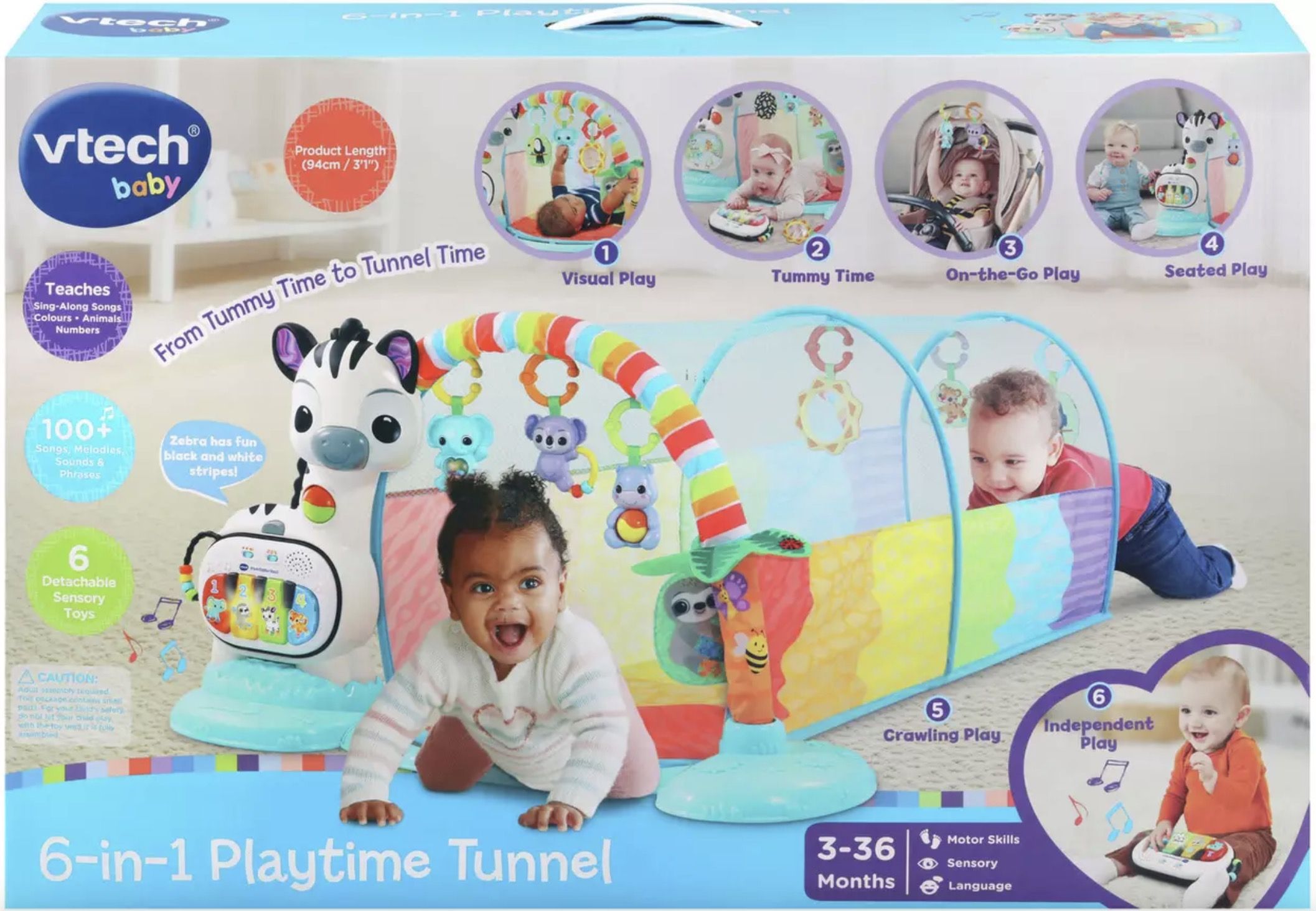 Интерактивен тунел за игра 6 в 1 Vtech | Добра цена | Ozone.bg