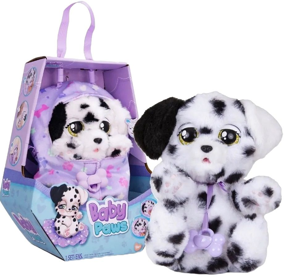 Интерактивно бебе куче IMC Toys Baby Paws - Далматинец | Отлична цена ...
