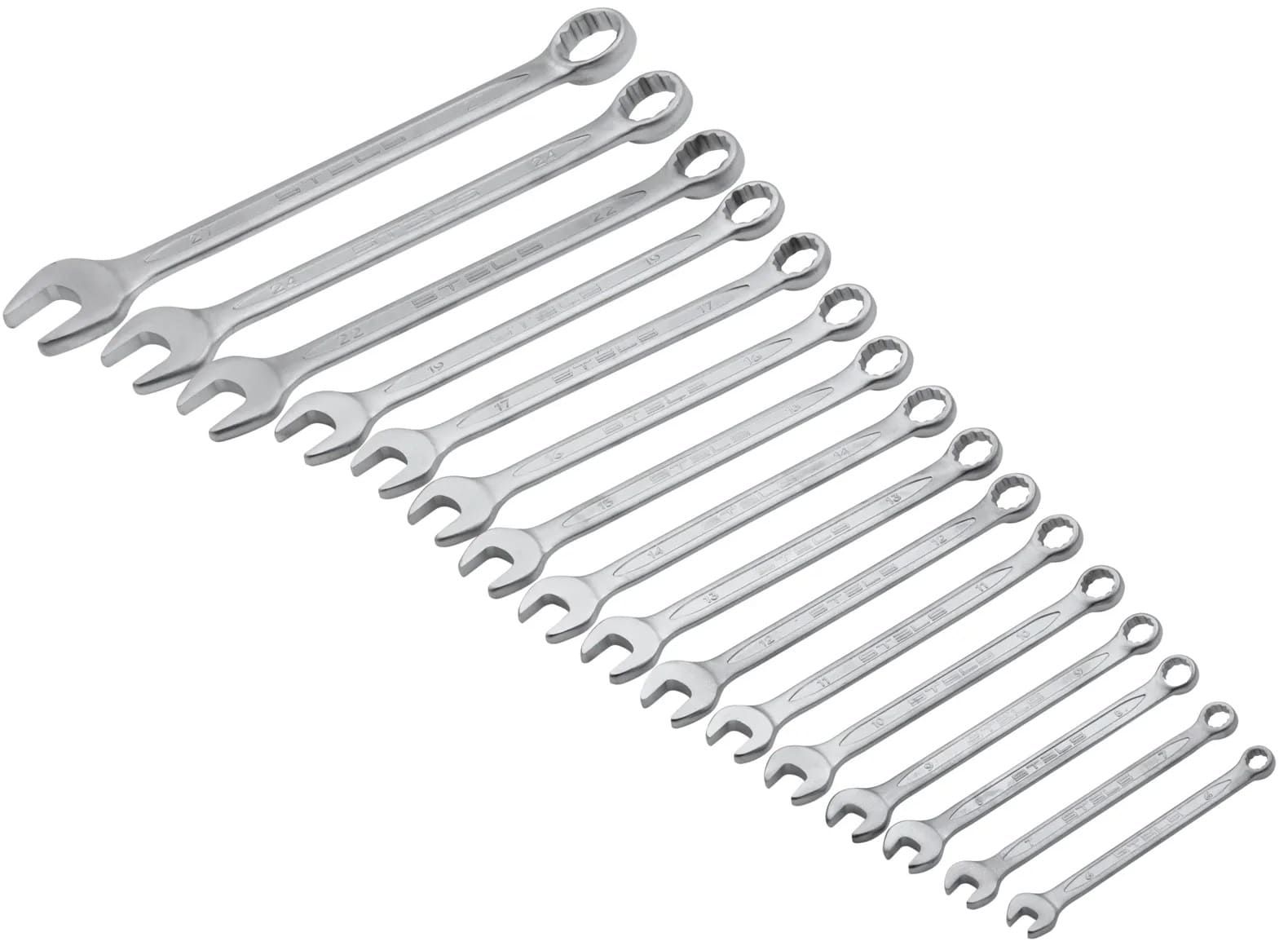 Инструменти Stels - 119 части, 1.2''/1.4'', стомана CrV и S2, в куфар ...