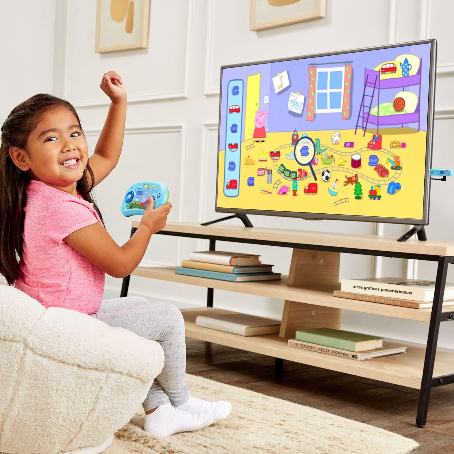 Интерактивна играчка Vtech - Конзола Peppa Pig: Peppa's Big Day (на английски език) | Отлична ...