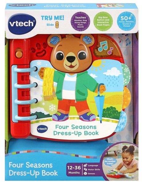 Интерактивна играчка Vtech - Книжка 4 сезона (на английски език) | Отлична цена | Ozone.bg