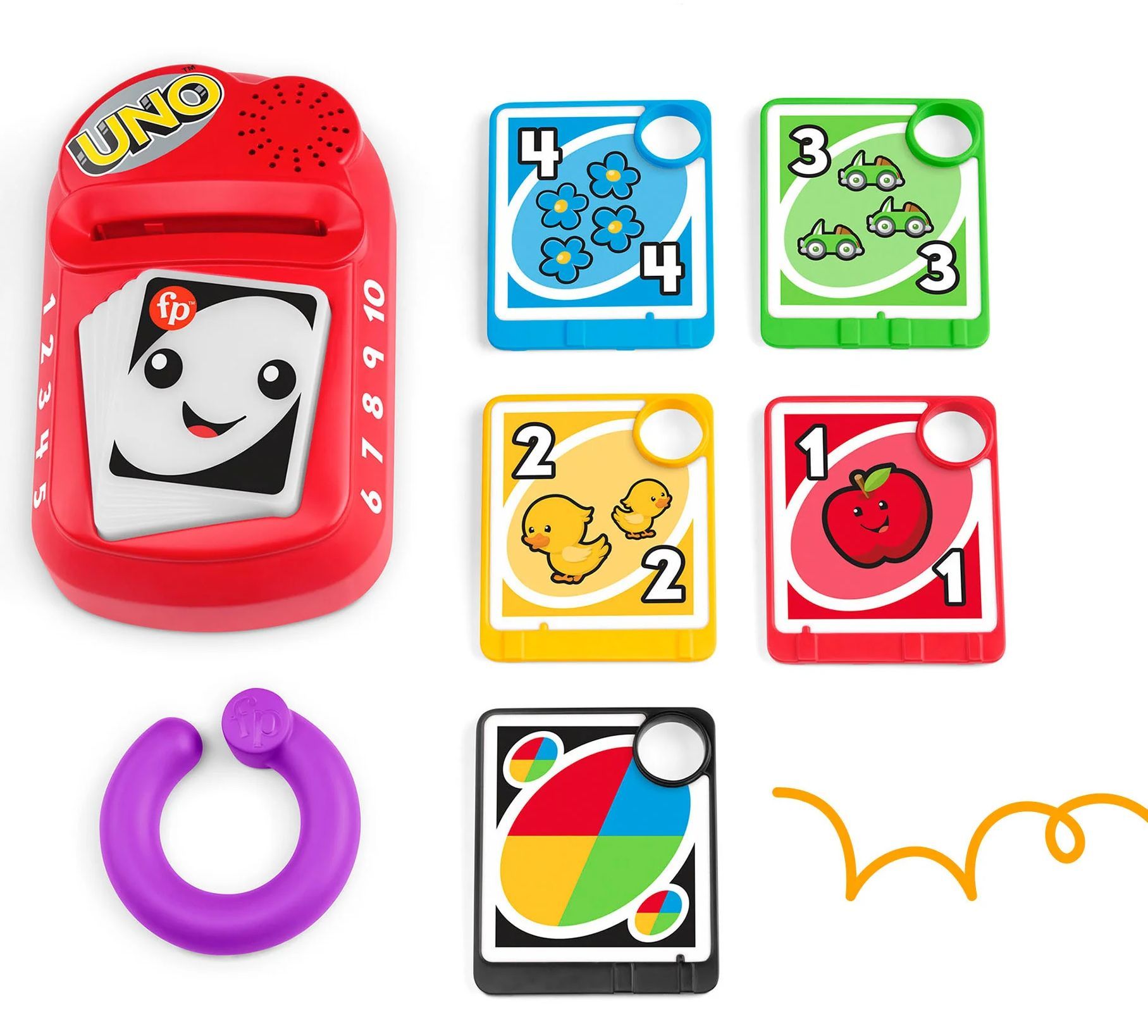 Интерактивна образователна играчка Fisher Price - Uno, Counting and ...