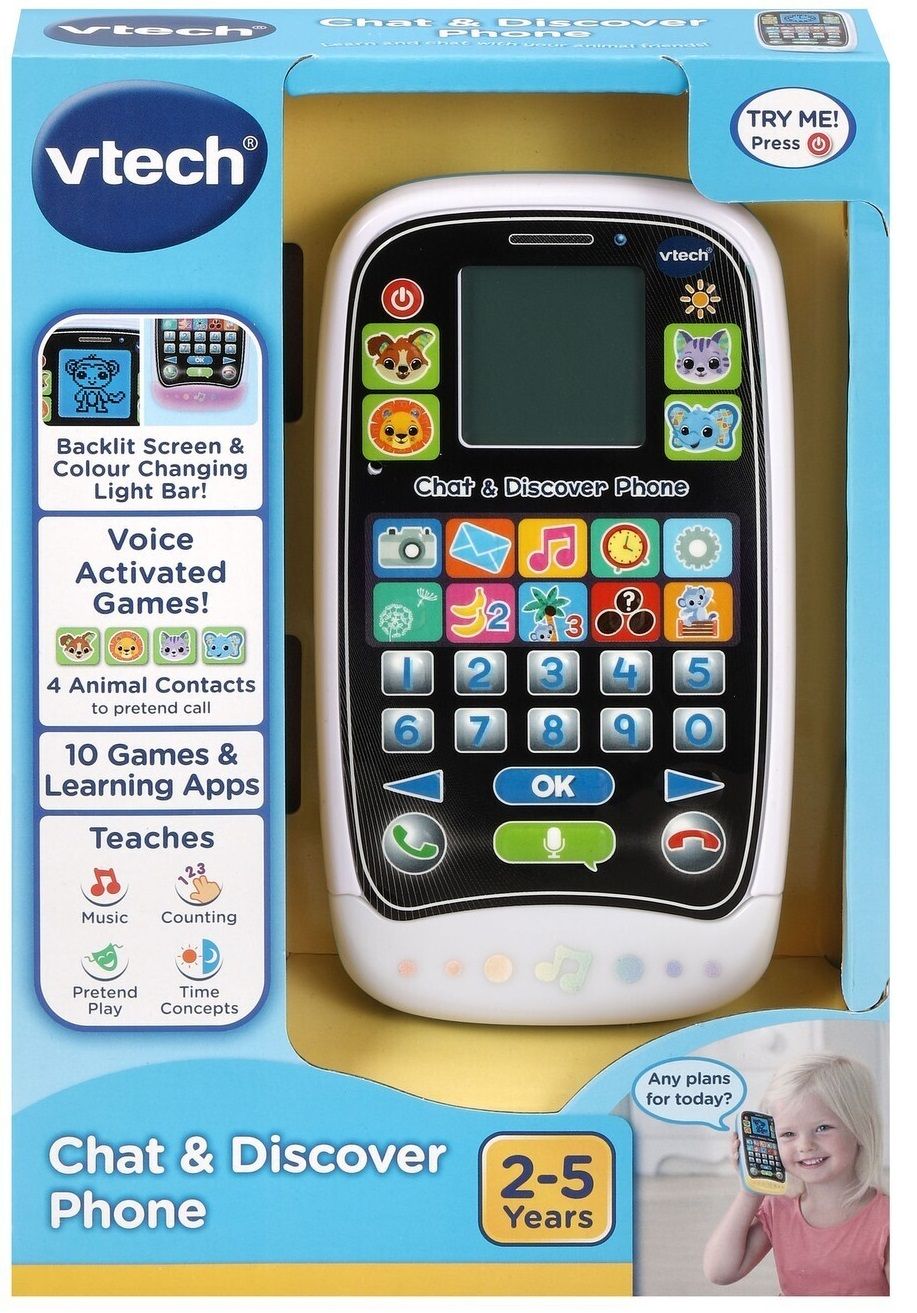 Интерактивен телефон Vtech (на английски език) | Отлична цена | Ozone.bg