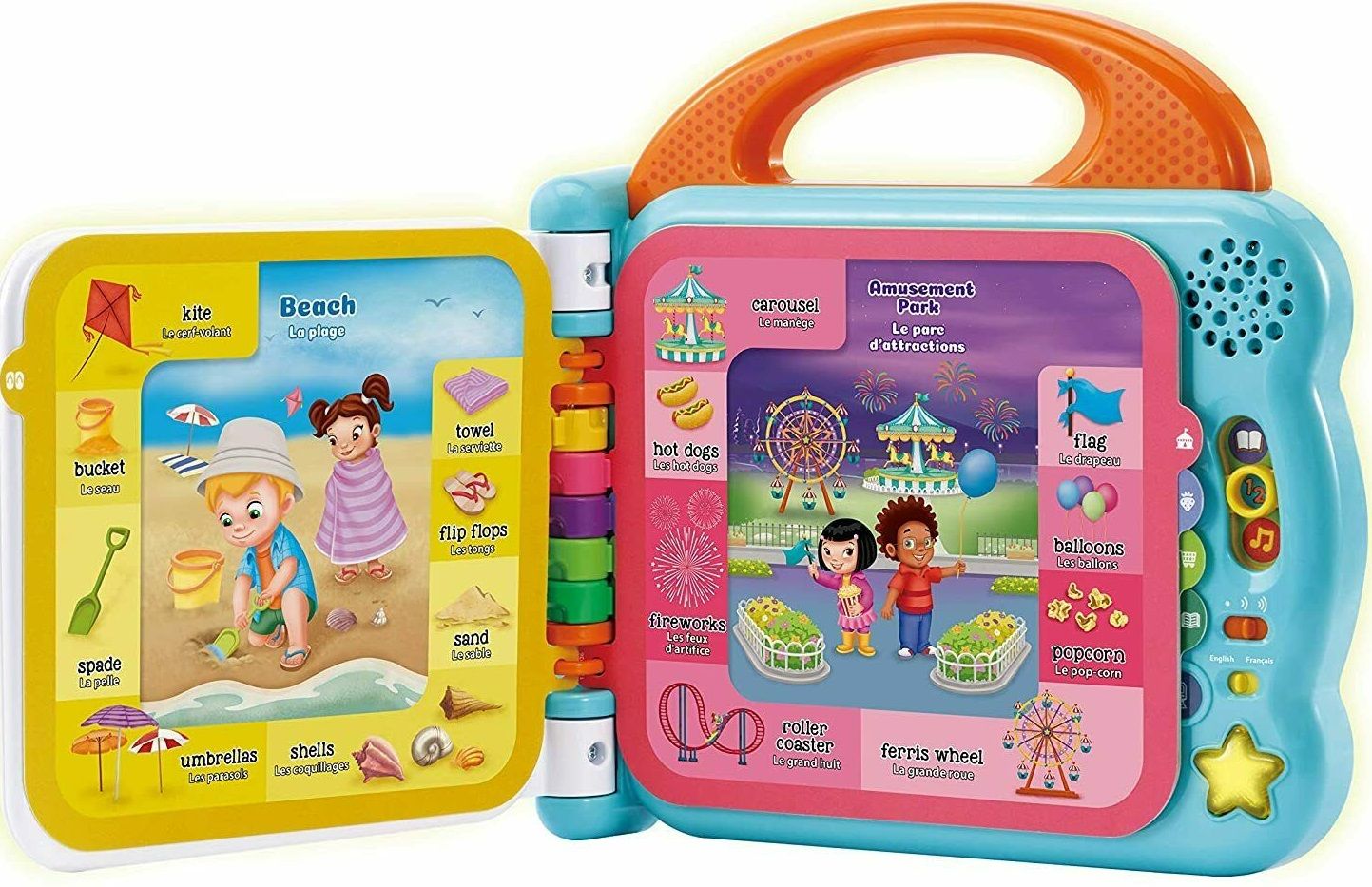 Интерактивна книжка Vtech - 100 думи на английски, къде отивам | Отлична цена | Ozone.bg