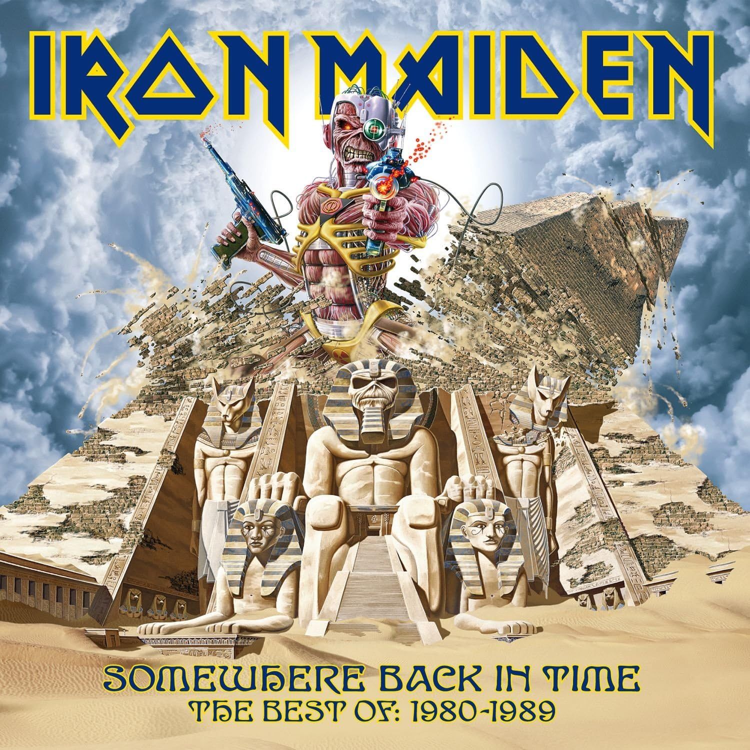 Iron Maiden - Somewhere Back In Time, Limited (2 Picture Vinyl) Отлична ...