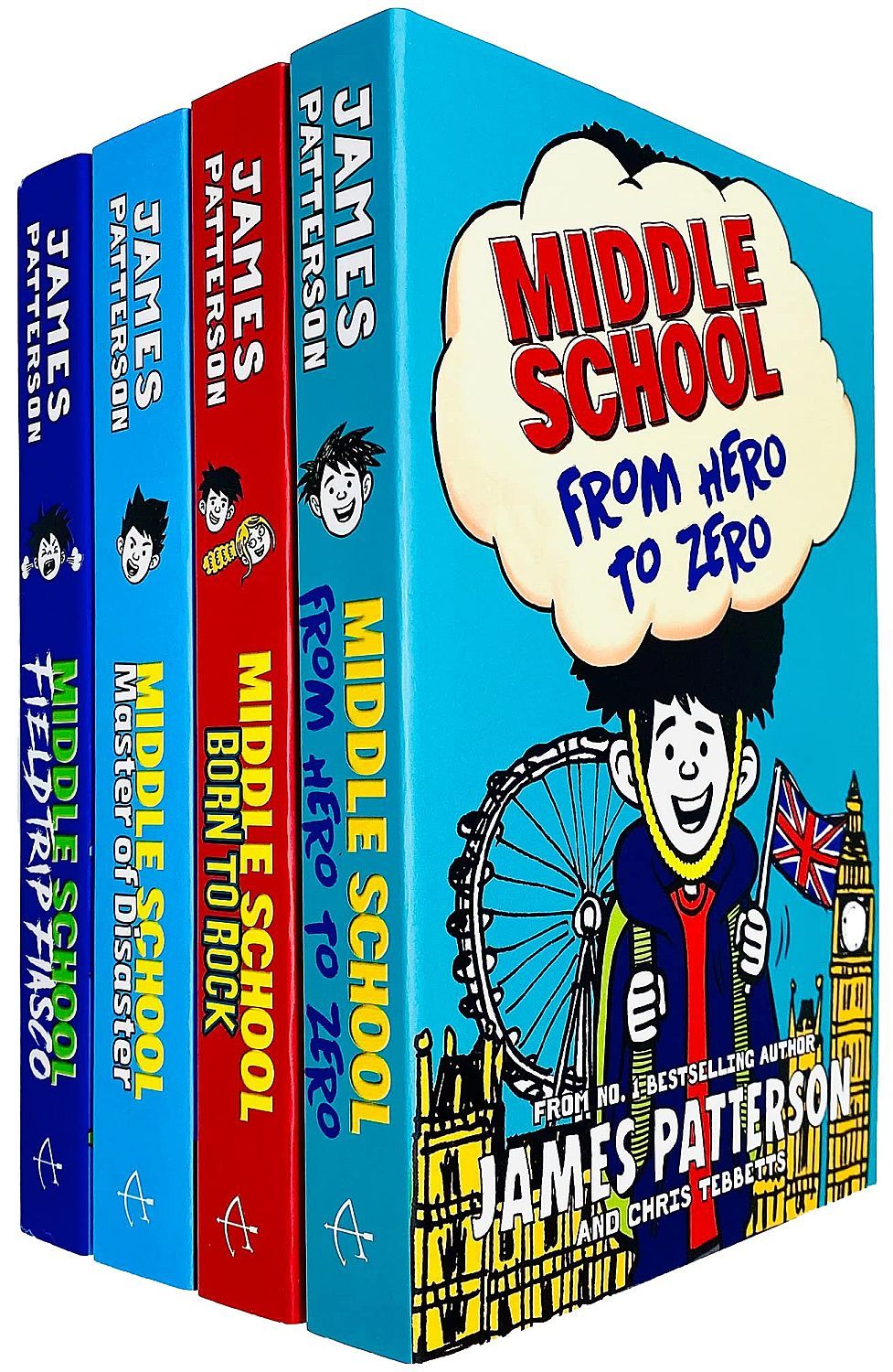 James Patterson: Middle School 4 Book Boxset | James Patterson | Цена ...