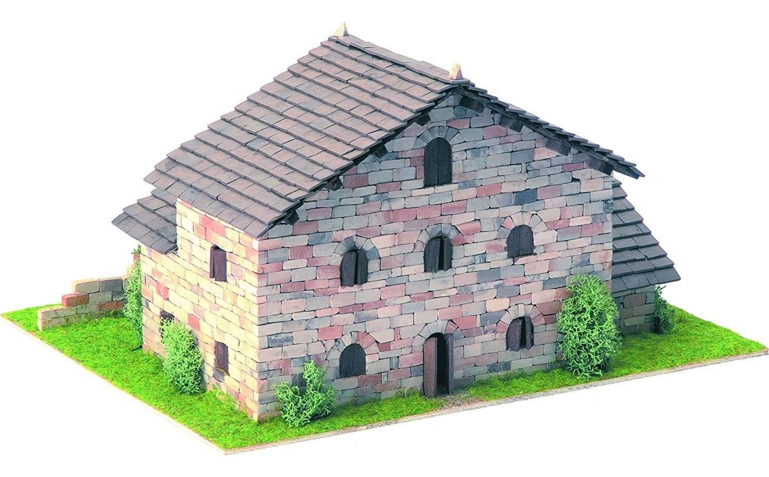 Сглобяем модел Domus Kits - Къща Рустика 3, Макет с истински тухли ...