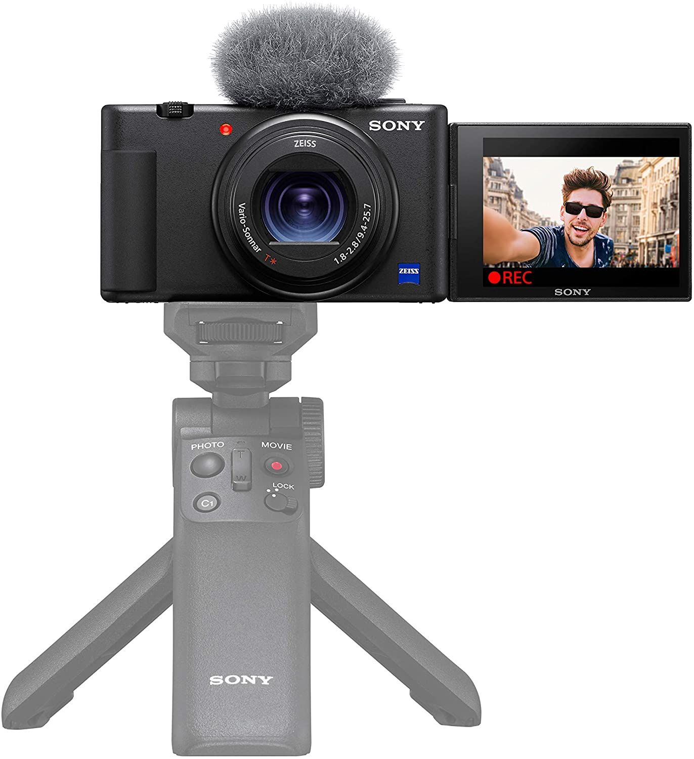 Камера за влогове Sony - ZV-1, черна | Ozone.bg