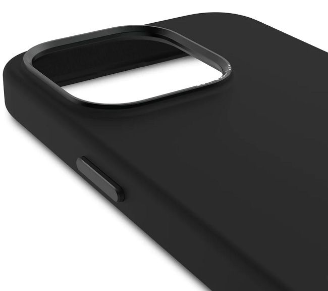 Калъф Decoded - AntiMicrobial Silicone, iPhone 15, черен | Ozone.bg