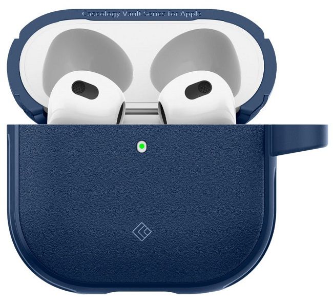 Калъф Spigen - Caseology Vault, AirPods 4, Navy Blue | Ozone.bg