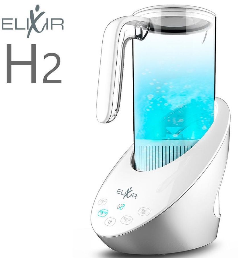 Кана за водородна вода Elixir - 15W, 1.6 l, бяла | Ozone.bg