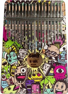 Калимба Sela - 17 Little Monster, многоцветна | Ozone.bg