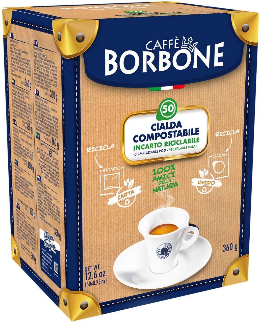Кафе Borbone - Blu, 50 броя e.s.e падове в кутия | Ozone.bg