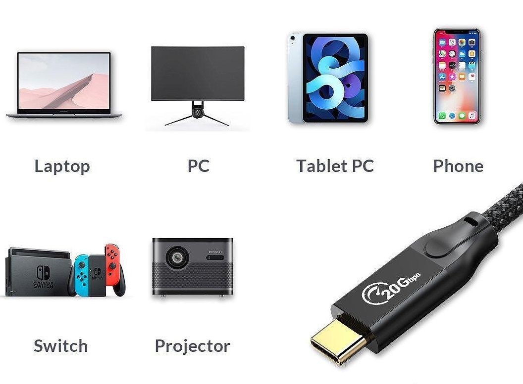 Кабел Orico - CY32-1,USB 3.2, Type-C M/F, 100W, 1m, черен | Ozone.bg