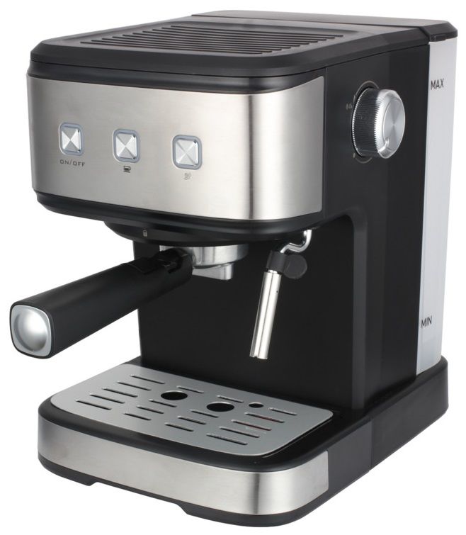 Кафемашина Crown - CEM-1523, 15 Bar, 1.5 l, сива | Ozone.bg