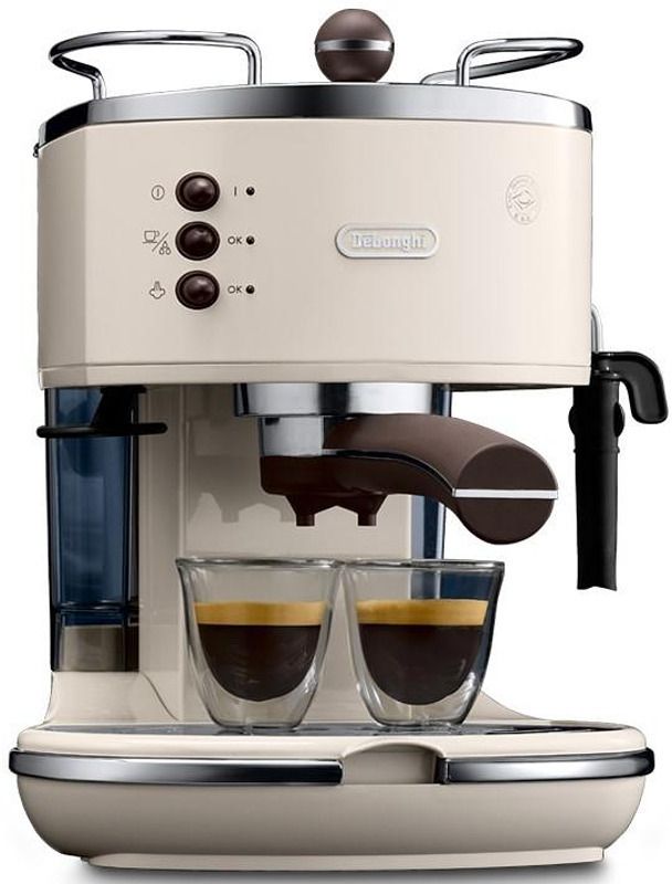 Кафемашина DeLonghi - Icona Vintage ECOV311.BG, 15bar, бежова | Ozone.bg
