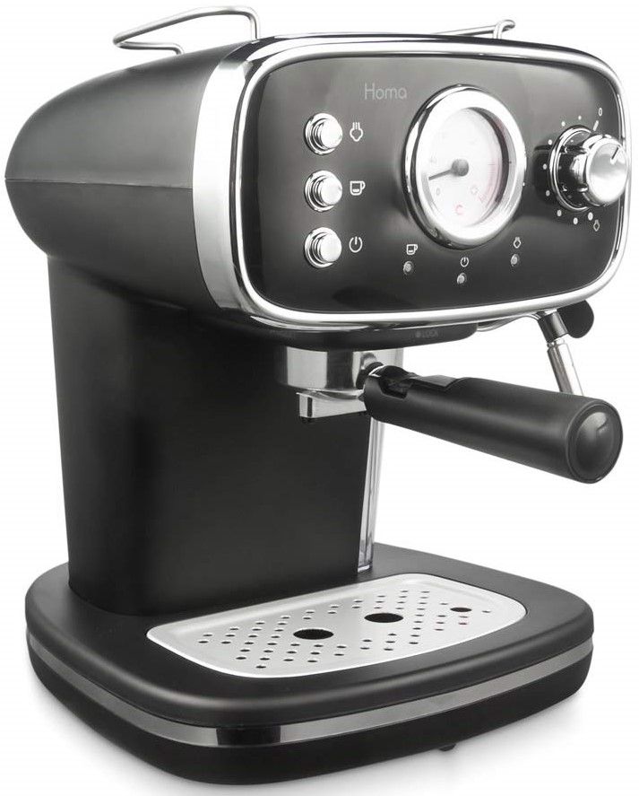 Кафемашина Homa - HCM-7517, 20 бара, 1.2 литра, черна | Ozone.bg