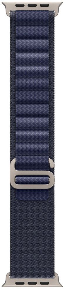 Каишка Apple - Alpine Loop L Natural Titanium, Apple Watch, 49 mm, Navy ...