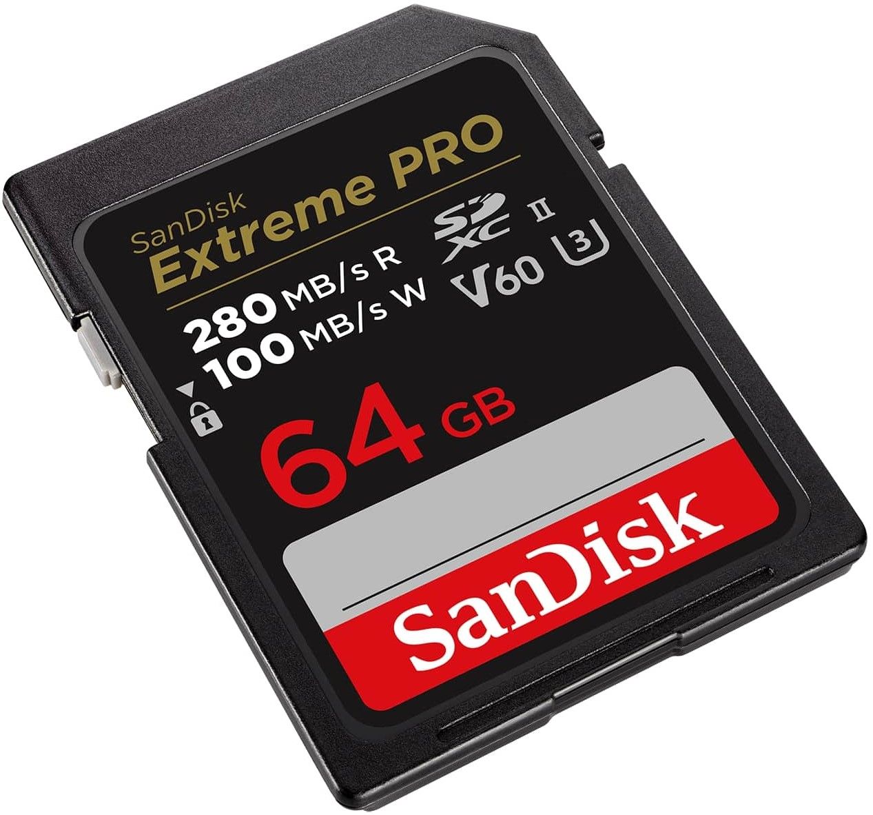 Карта памет SanDisk - Extreme PRO, 64GB, SDXC, V60 UHS-II | Ozone.bg